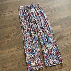 BeBop | Pants & Jumpsuits | Nwt Bebop Boho Style Wide Leg Pants | Poshmark